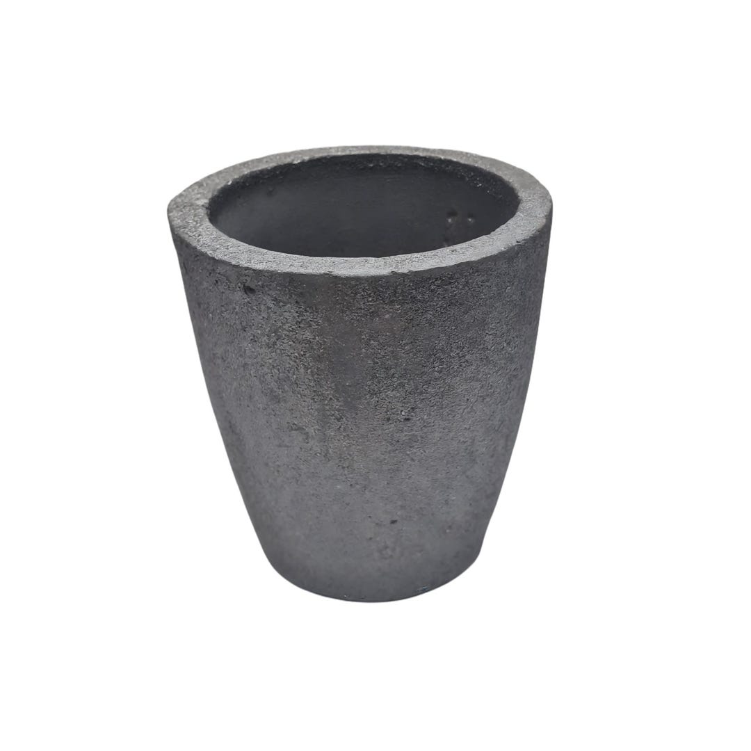 No 1.5 -2 KG Clay Graphite Foundry Crucible Melting Furnace Refining ...