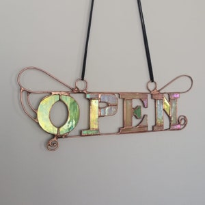 Custom Stained Glass Panel - Decorative Door Sign & Wall Hanging - Etsy