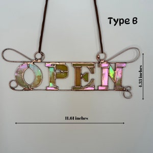 Custom Stained Glass Panel - Decorative Door Sign & Wall Hanging - Etsy