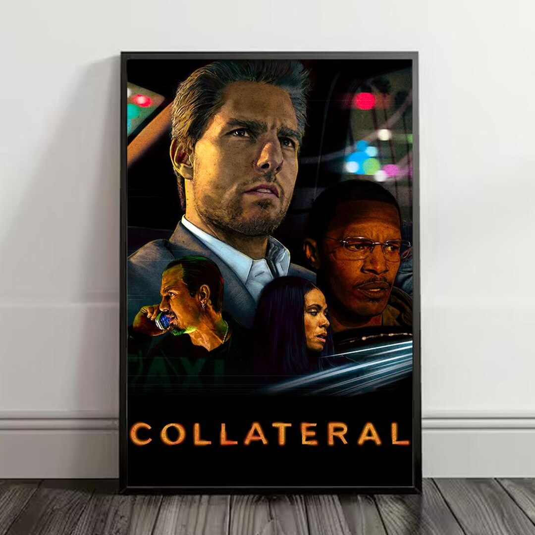 Collateral Movie Poster, Art Gift, Souvenir, Attraction Poster, Room ...