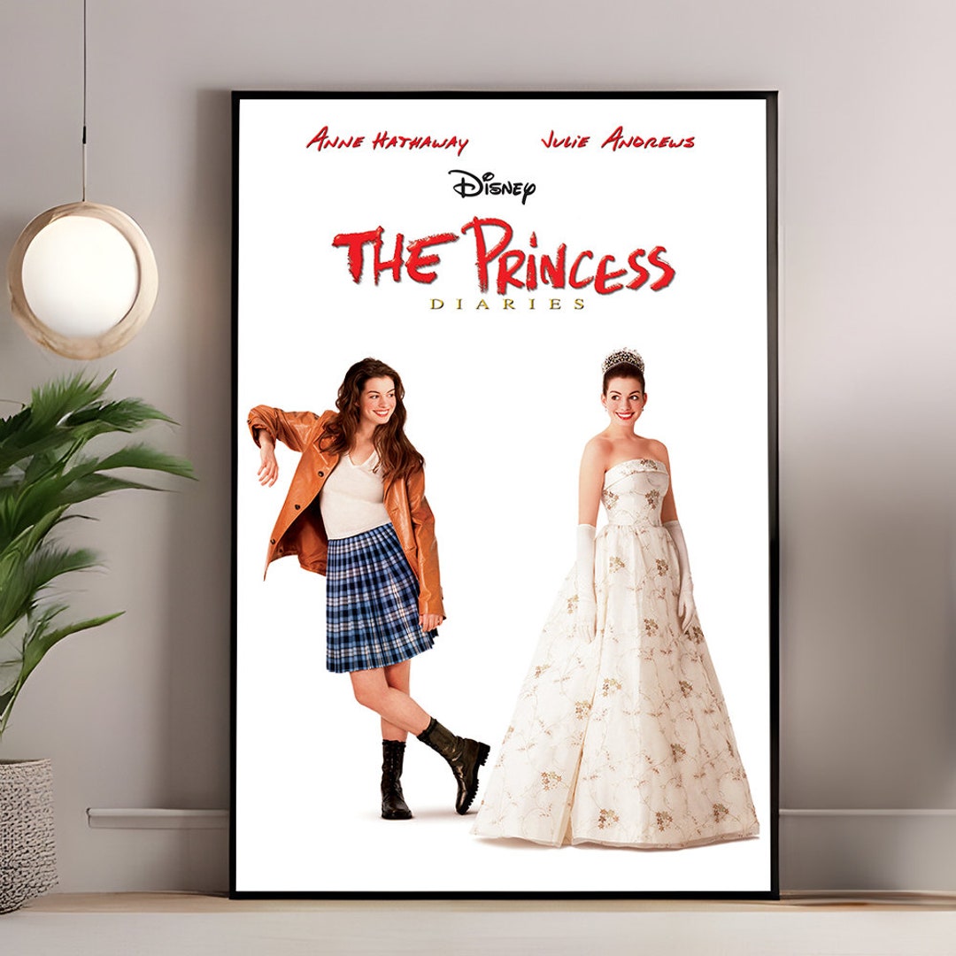 The Princess Diaries Movie Poster, Art Gift, Souvenir, Attraction ...