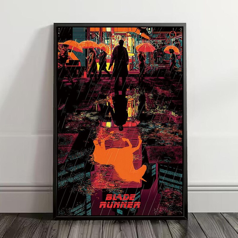 Blade Runner Movie Poster, Art Gift, Souvenir, Attraction Poster ...