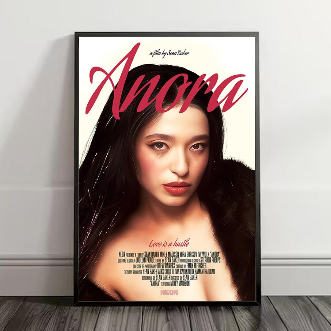 Anora Movie Posters, Art Gift, Souvenir, Attraction Poster, Room ...