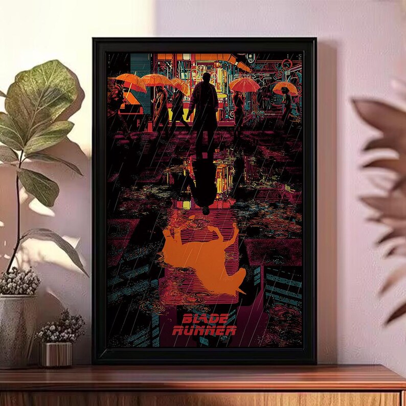 Blade Runner Movie Poster, Art Gift, Souvenir, Attraction Poster ...