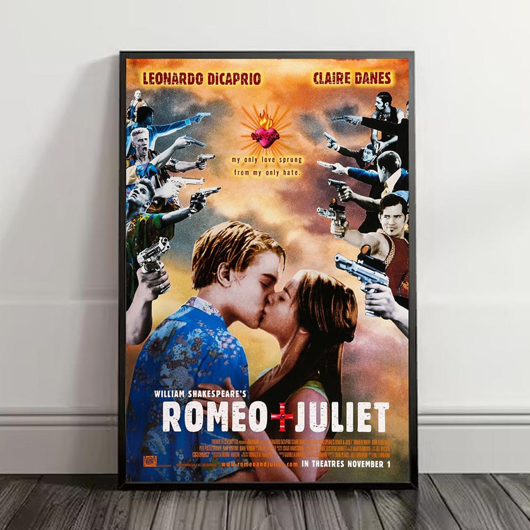 Romeo and Juliet Movie Poster, Souvenir, Attraction Poster, Room ...