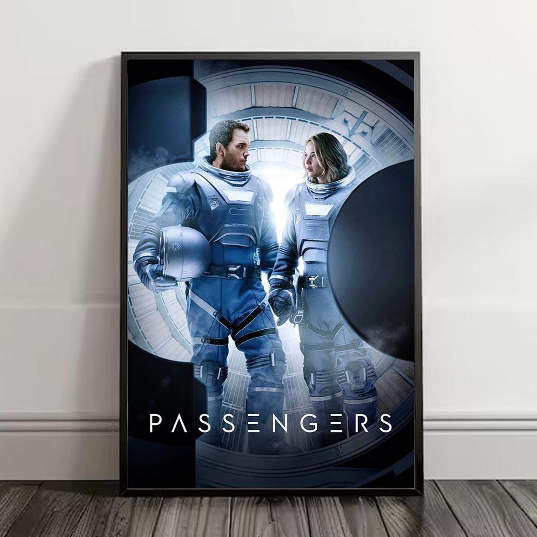 Passengers Movie Poster, Art Gift, Souvenir, Attraction Poster, Room ...