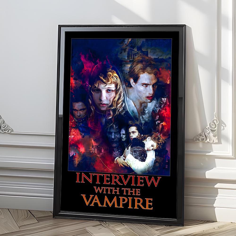 Interview With the Vampire Movie Poster, Art Gift, Souvenir, Attraction ...