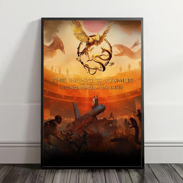 Hunger Game Poster - Etsy UK