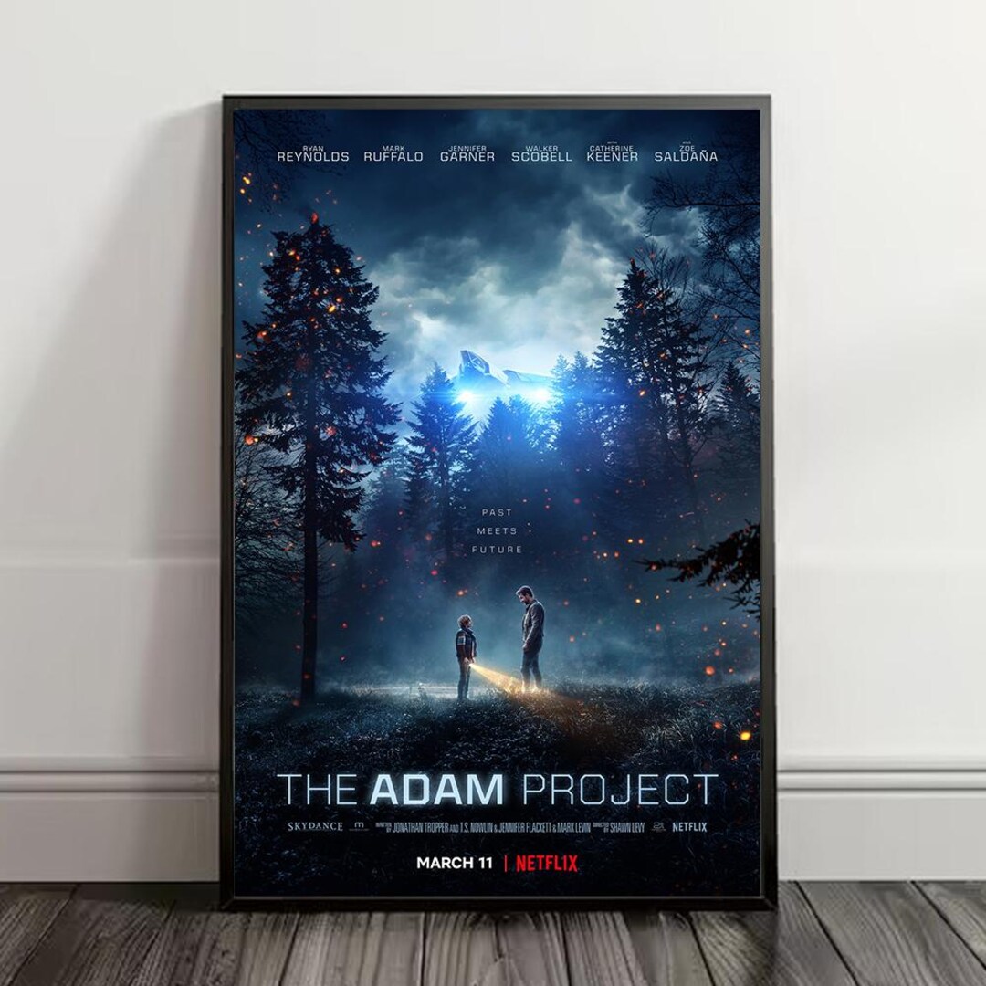 The Adam Project Movie Poster, Souvenir, Attraction Poster, Room ...