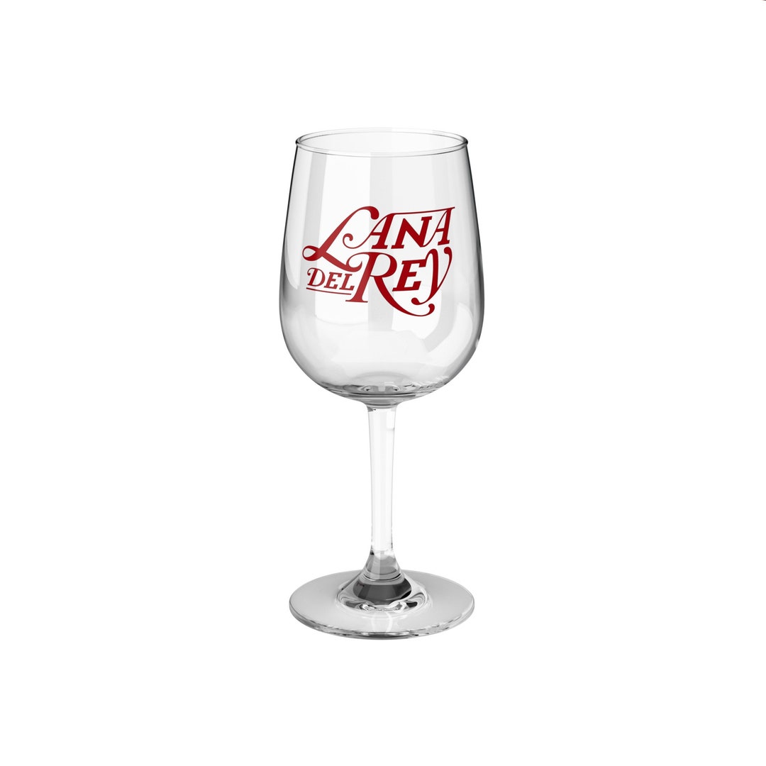 Lana Del Rey Wine Glass, 12 Oz Wine Glass, Lana Del Rey Cinnamon Girl ...