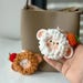 Sheep Bag Charm Crochet PDF Pattern, How to Crochet Face Sheep ...