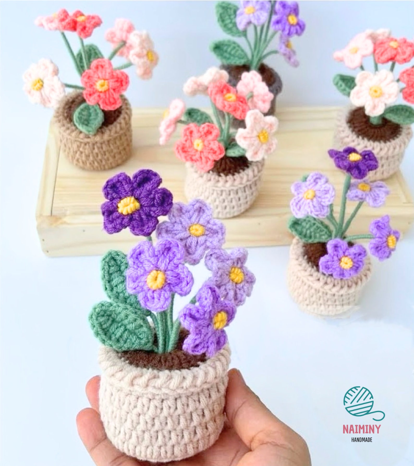 Easy Crochet Flower Pattern, Crochet Flower Pattern, PDF Pattern ...