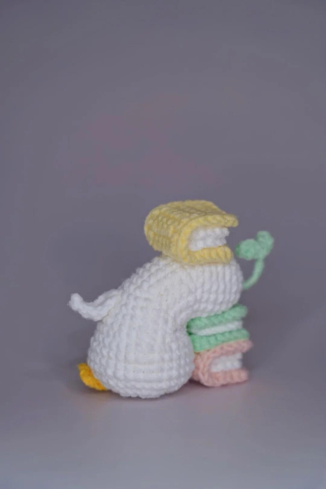 Bookworm Duck Crochet Pattern - How to Crochet Funny Duckling Amigurumi ...
