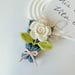 CROCHET PATTERN: Mini Rose Bouquet Keychain, Amigurumi Rose Keychain ...