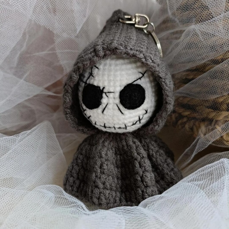 Grim Reaper Keychains - Etsy