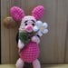 Pink Piglet Crochet Keychain Crochet Pattern, Amigurumi Piglet English ...
