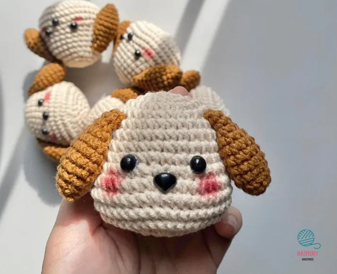 Crochet PATTERN Dog, Amigurumi Tutorial PDF in English, Crochet Lulu ...