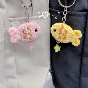 FISH KEYCHAIN Crochet Pattern, Fish Crochet Pattern, Fish Amigurumi ...