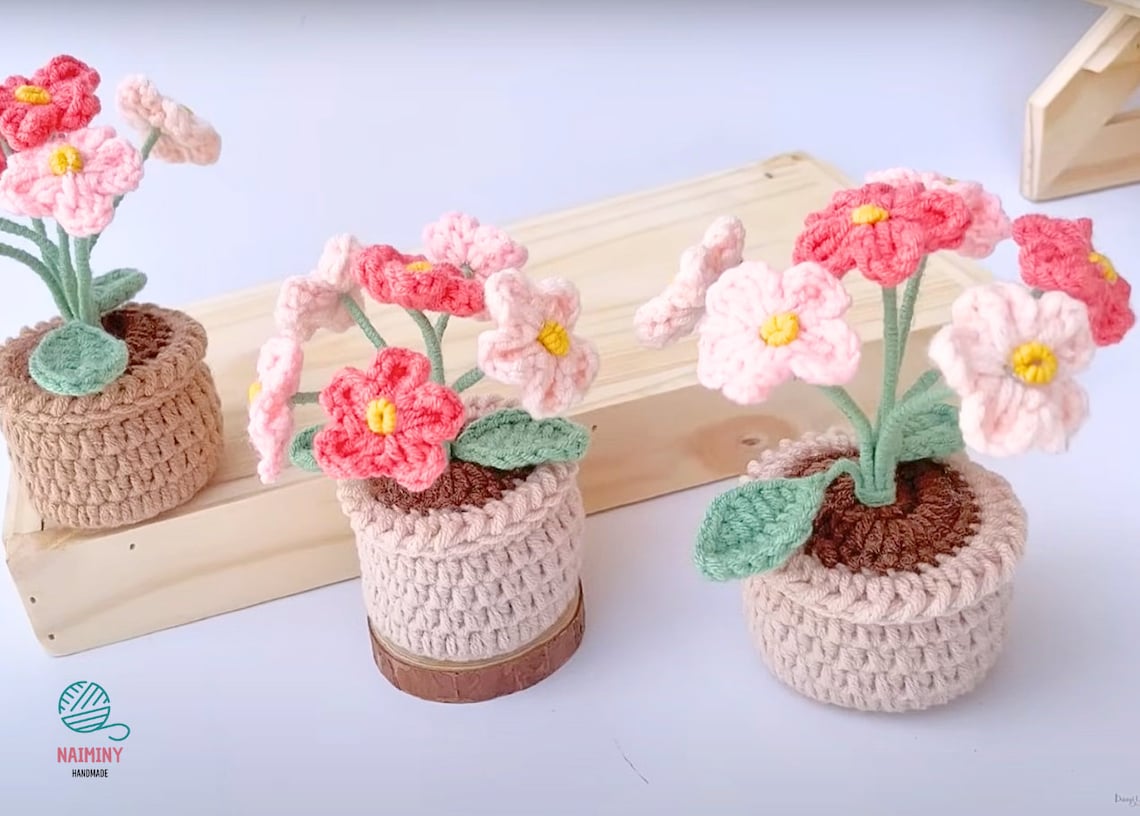 Easy Crochet Flower Pattern, Crochet Flower Pattern, PDF Pattern ...