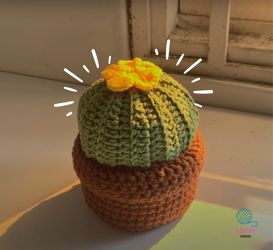 A Little Cactus CROCHET PATTERN, Amigurumi Cactus Low Sew PDF English ...