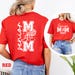 Senior Track Mom Shirt, Senior Mom 2025, Gift for Mom, Proud Mom Shirt ...