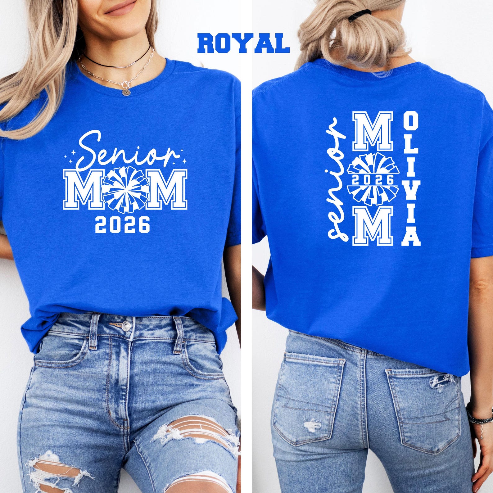 Custom Senior Cheer Mom 2026, Cheer Mom Gift, Class of 2026 Senior ...