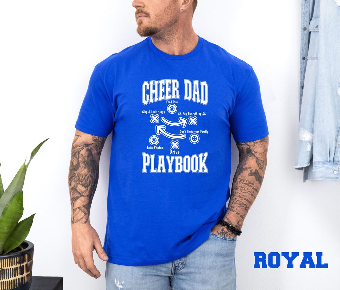Cheer Dad Tshirt, Best Father Shirt, Gift for Dad, Fathers Day Gift ...