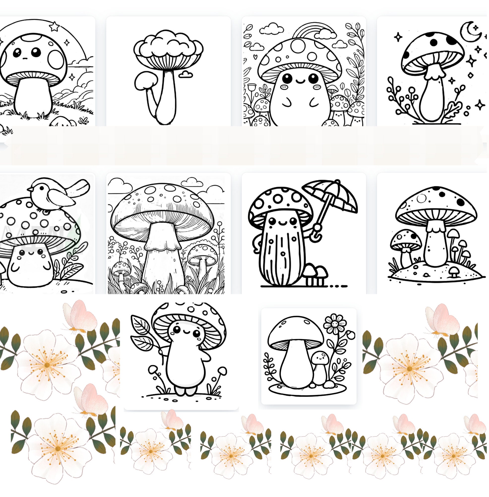 Explore Nature's Wonders: Printable Mushroom & Natural Resources ...