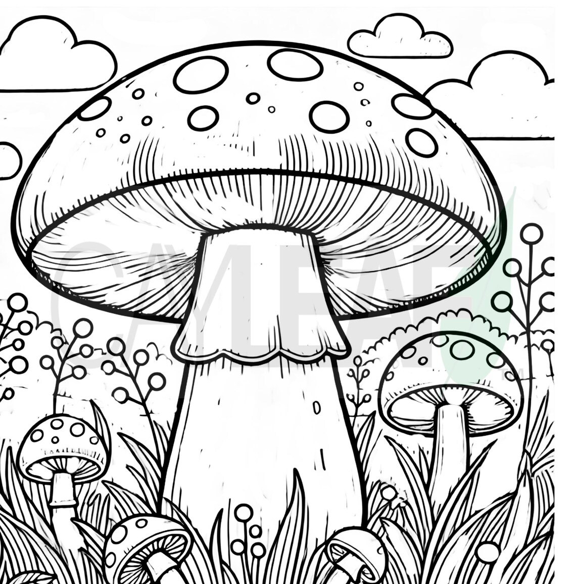 Explore Nature's Wonders: Printable Mushroom & Natural Resources ...
