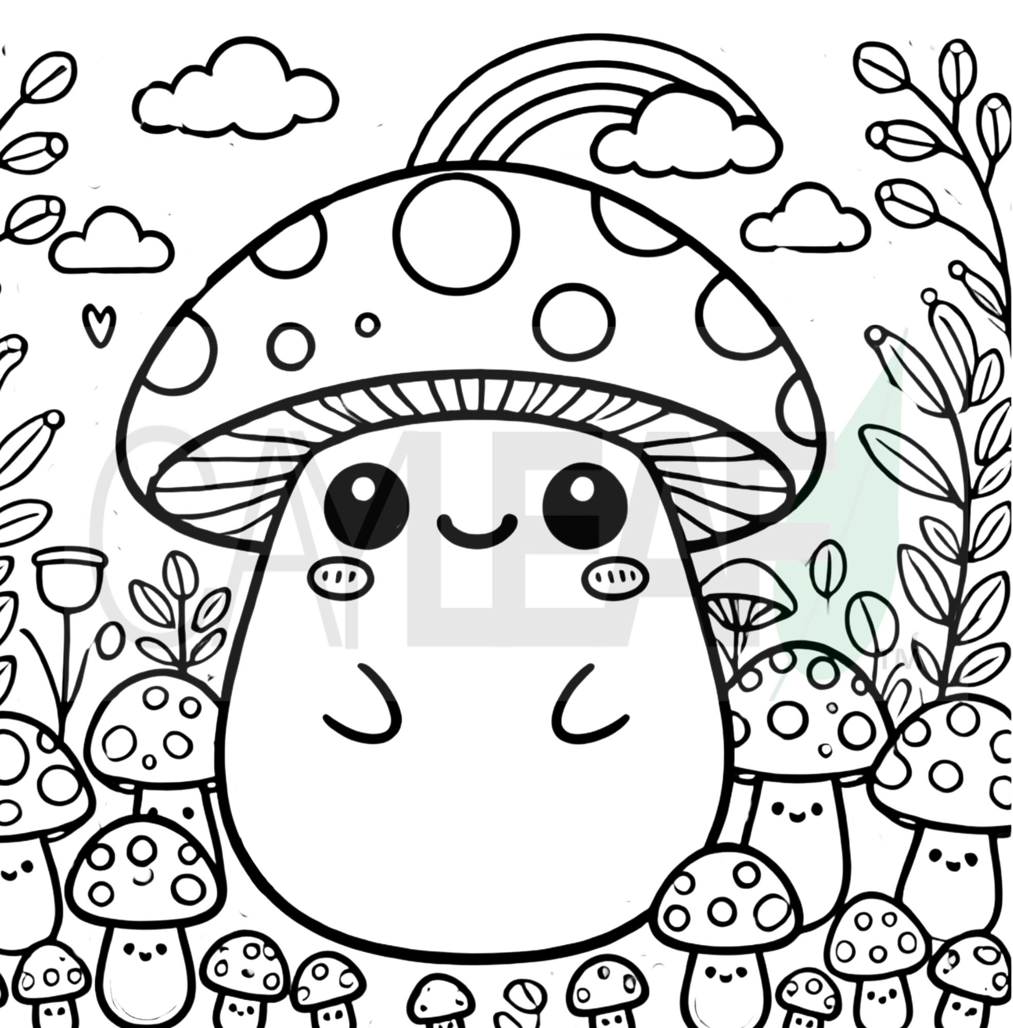 Explore Nature's Wonders: Printable Mushroom & Natural Resources ...