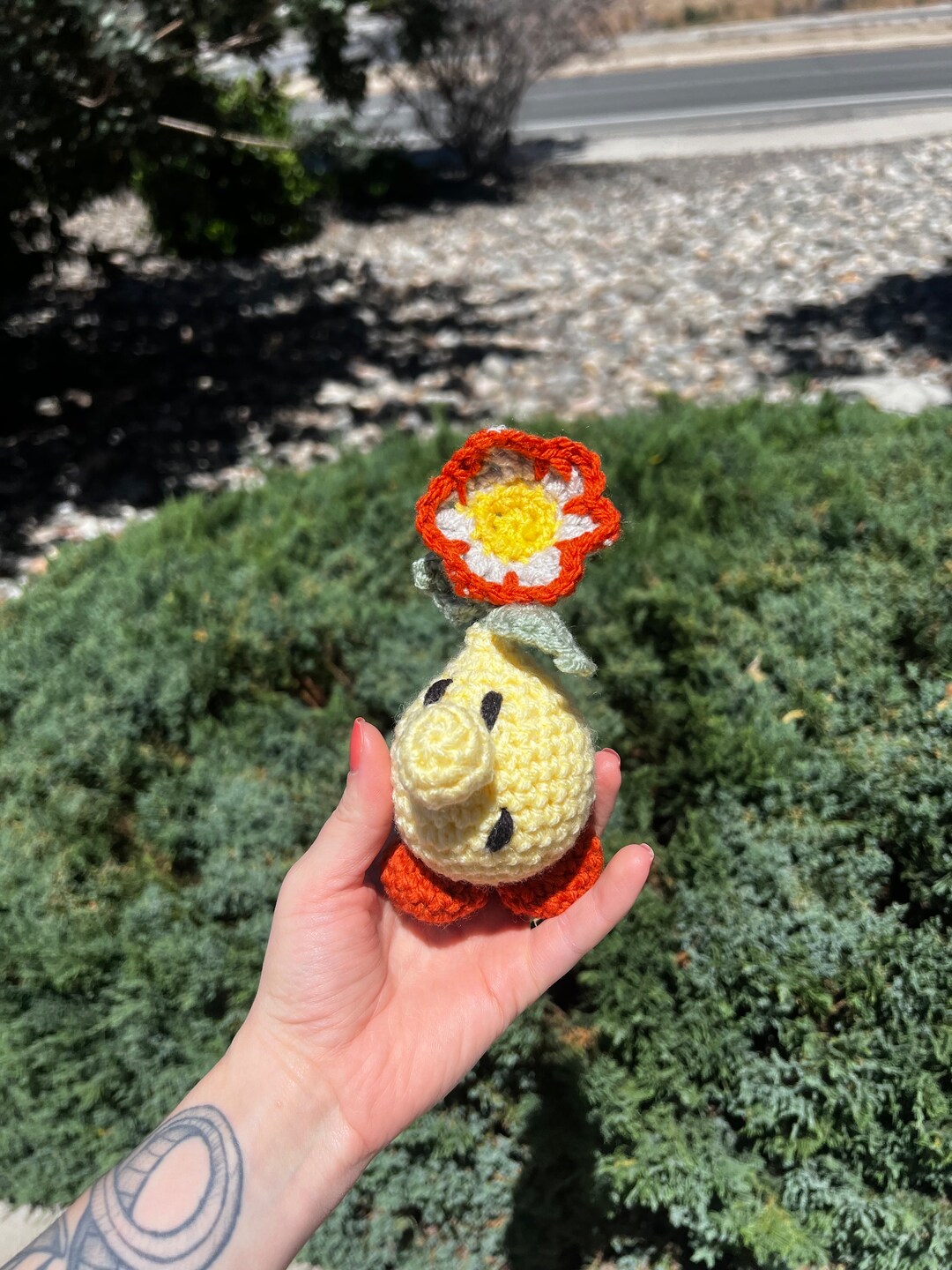 Bub-ulb - Mini Paper Mario Crochet Plush - Etsy