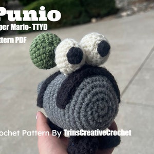 Punio the Paper Mario Plushie CROCHET PATTERN PDF - Etsy