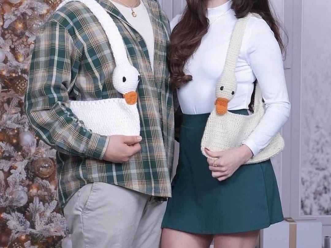 Goose Purse— Handmade Crochet Purse - Etsy