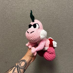 Kid Yoshi- the Paper Mario TTYD Crochet Plush - Etsy