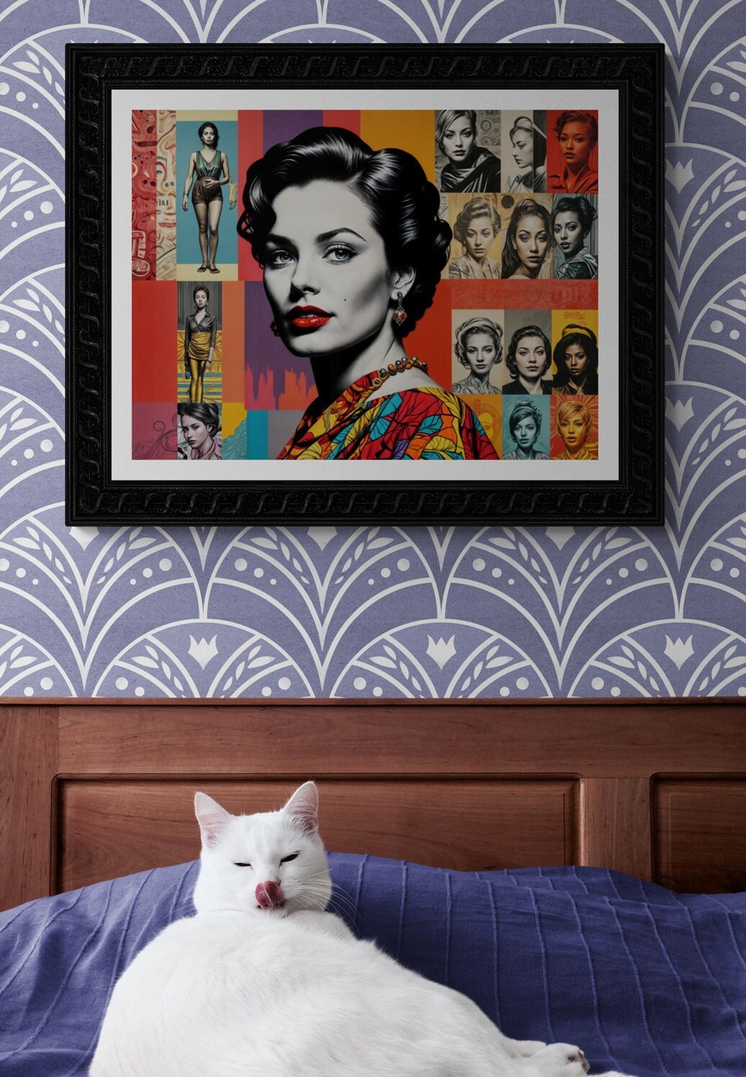 Retro Pop Art, Pop Art Print, Retro Wall Art, Vintage Pop Art, Digital ...