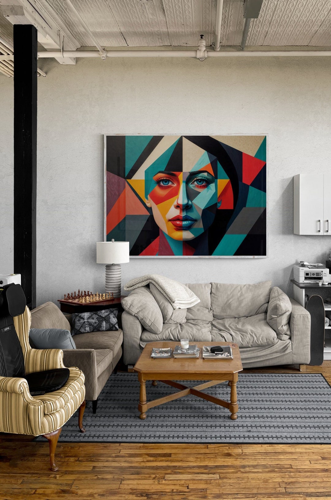 Retro Pop Art, Pop Art Print, Retro Wall Art, Vintage Pop Art, Digital ...