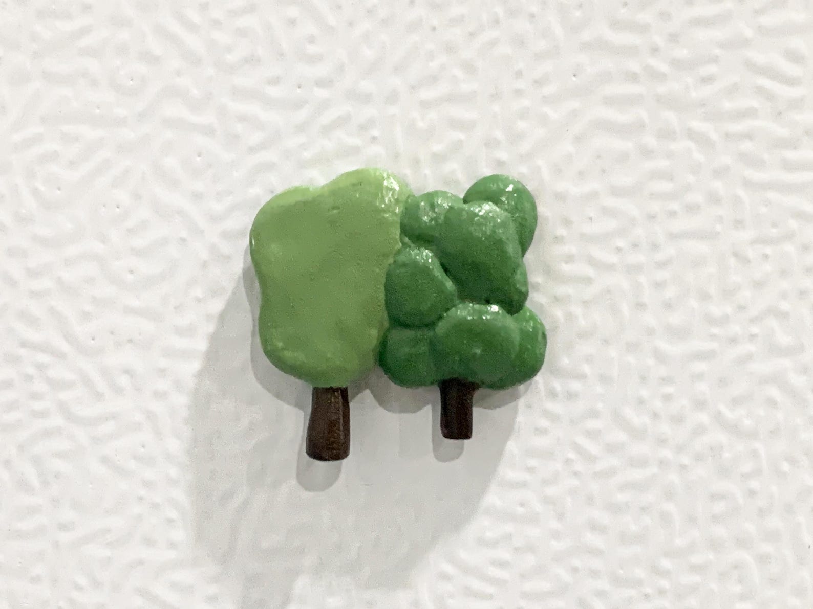 Green Mini Clay Refrigerator Magnet Kitchen Decor for Women, Cute Small ...