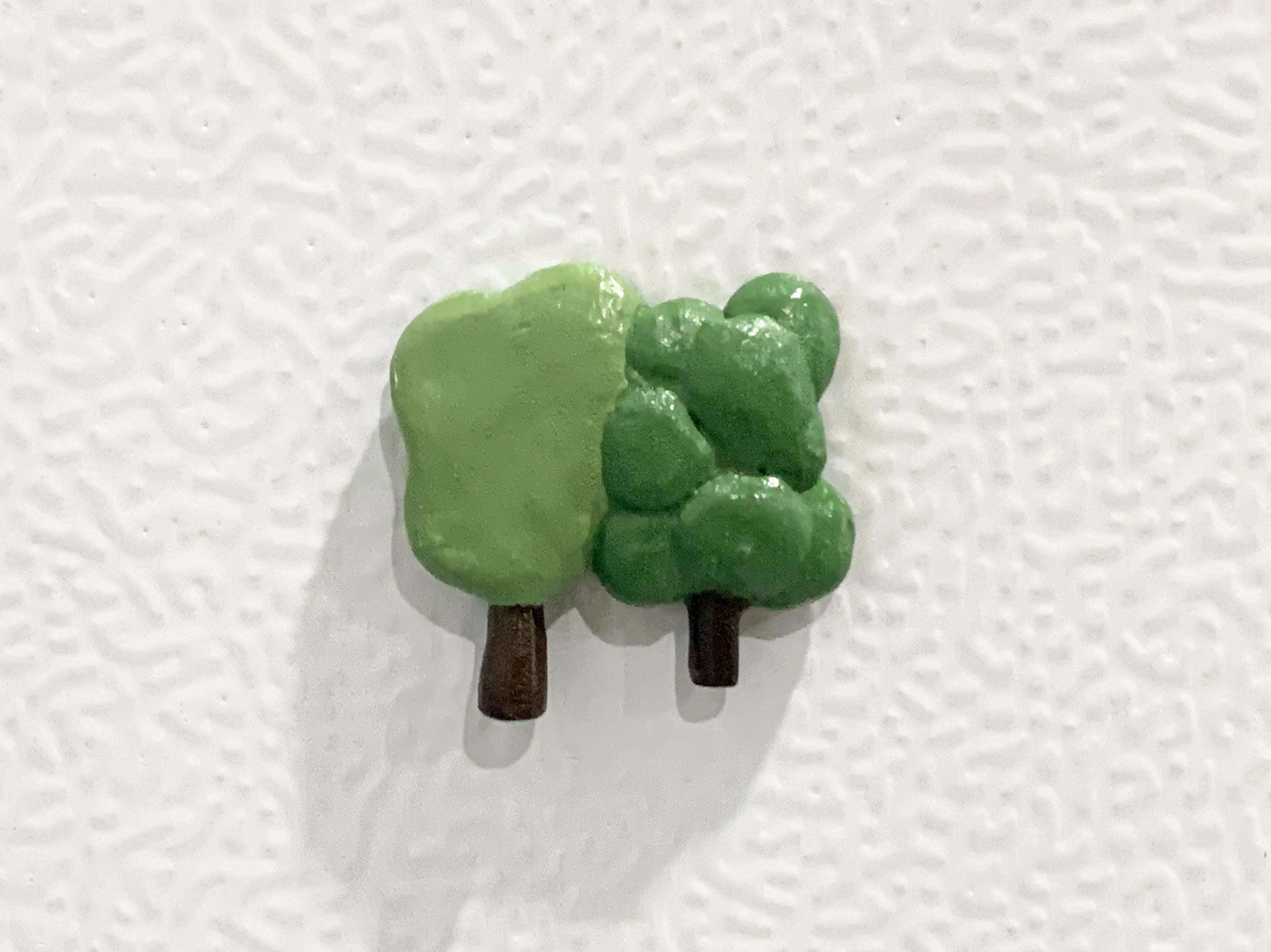 Green Mini Clay Refrigerator Magnet Kitchen Decor for Women, Cute Small ...