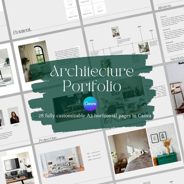 A3 Architecture Portfolio - Etsy