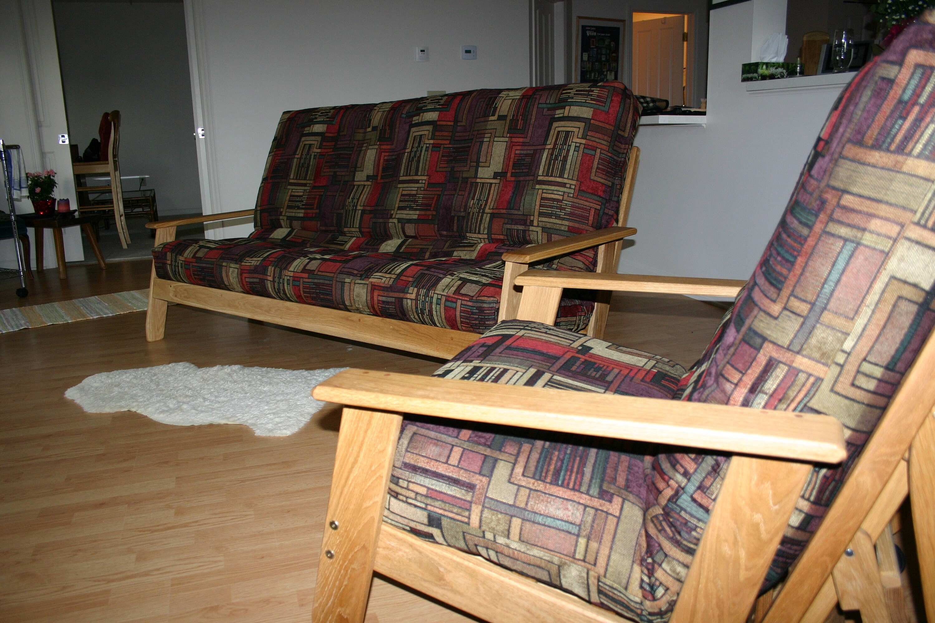 Best Futon Chair Bed Design Has Wheels and Just Leans Back Into a ...