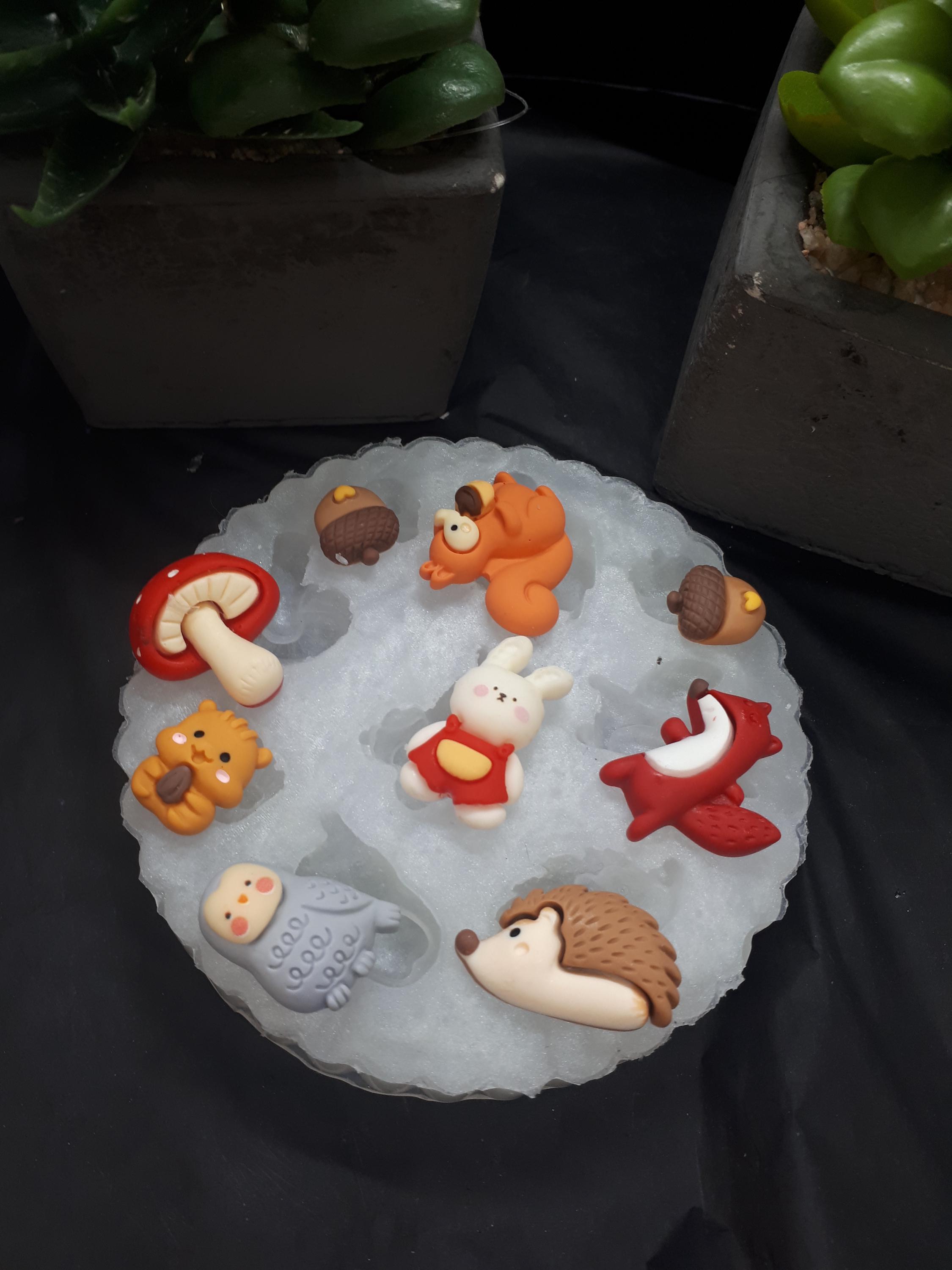 Cake Puck Molds, Cake Topper Mold, Food Safe Mold, Fondant Mold,cake ...