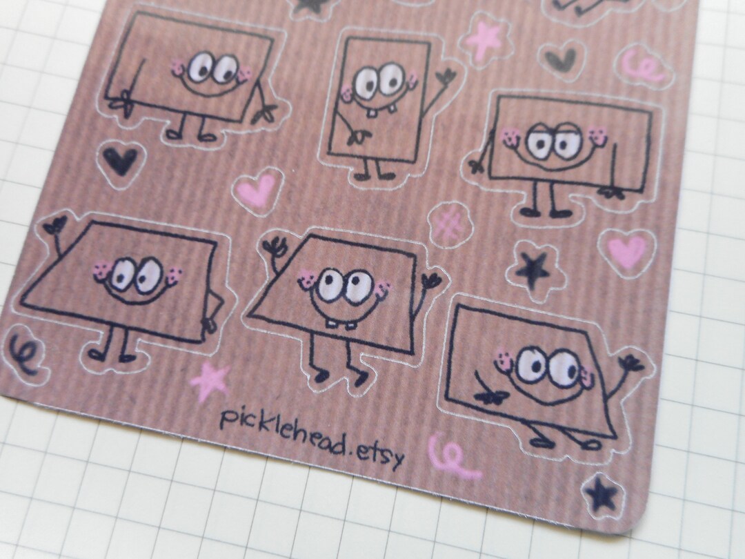 Cardboard Doodle Friends - Etsy