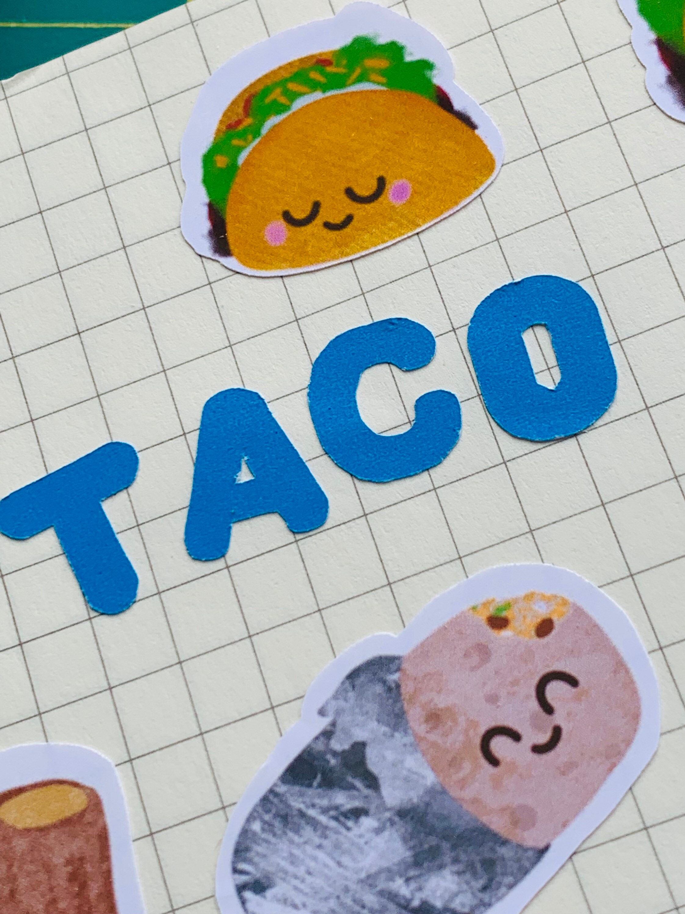 Tacos and Burritos Sticker Sheet - Etsy