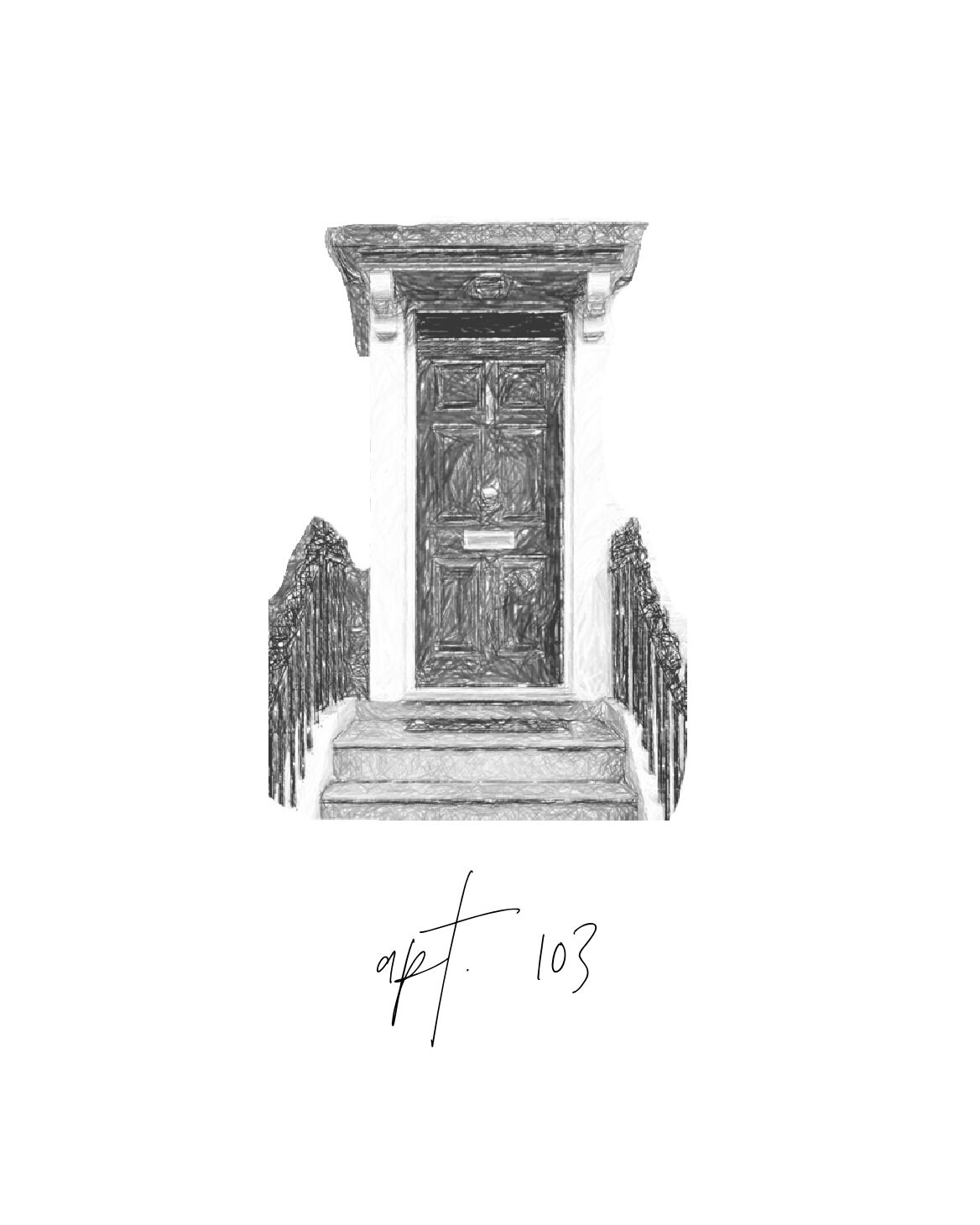 CUSTOM House Sketch | Pencil Drawing of Home | Hose Art | House Drawing ...