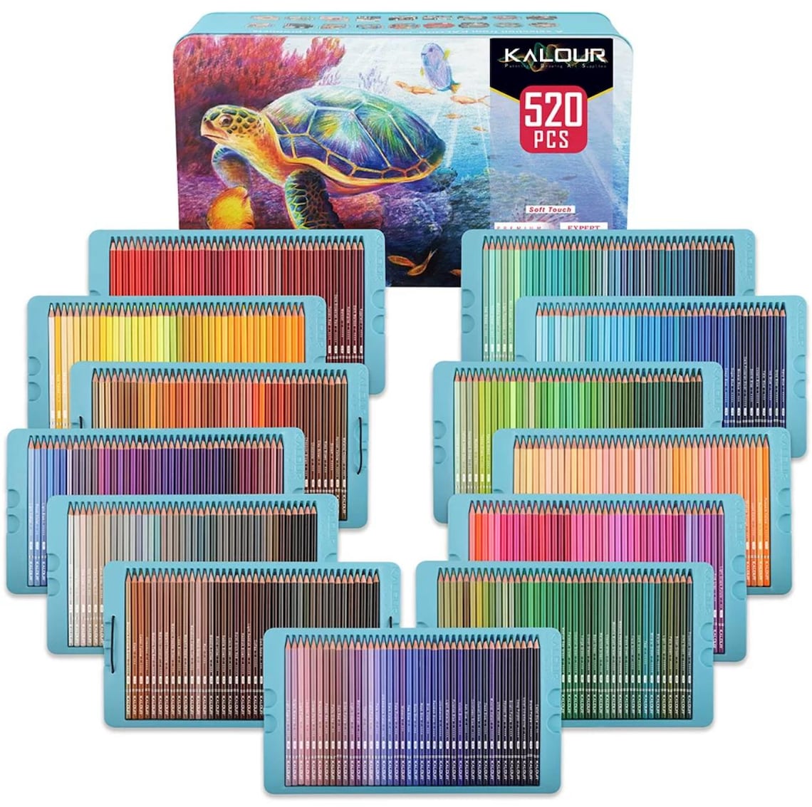 Kalour Premium Colored Pencil, 520pcs - Etsy
