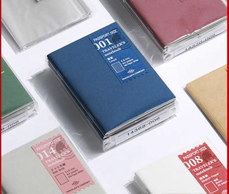 Midori Travelers Company Traveler's Notebook Kit Passport Size - Etsy