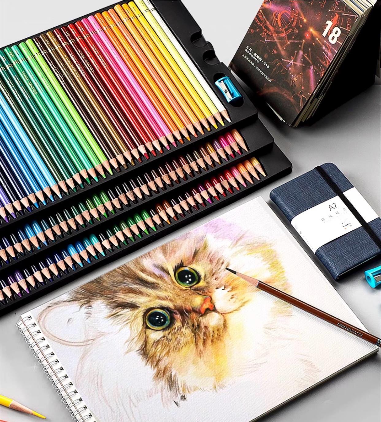 Premium Colored Pencil, 150/200pcs - Etsy