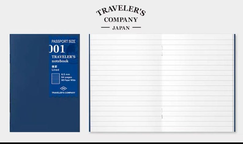 Midori Travelers Company Traveler's Notebook Kit Passport Size - Etsy