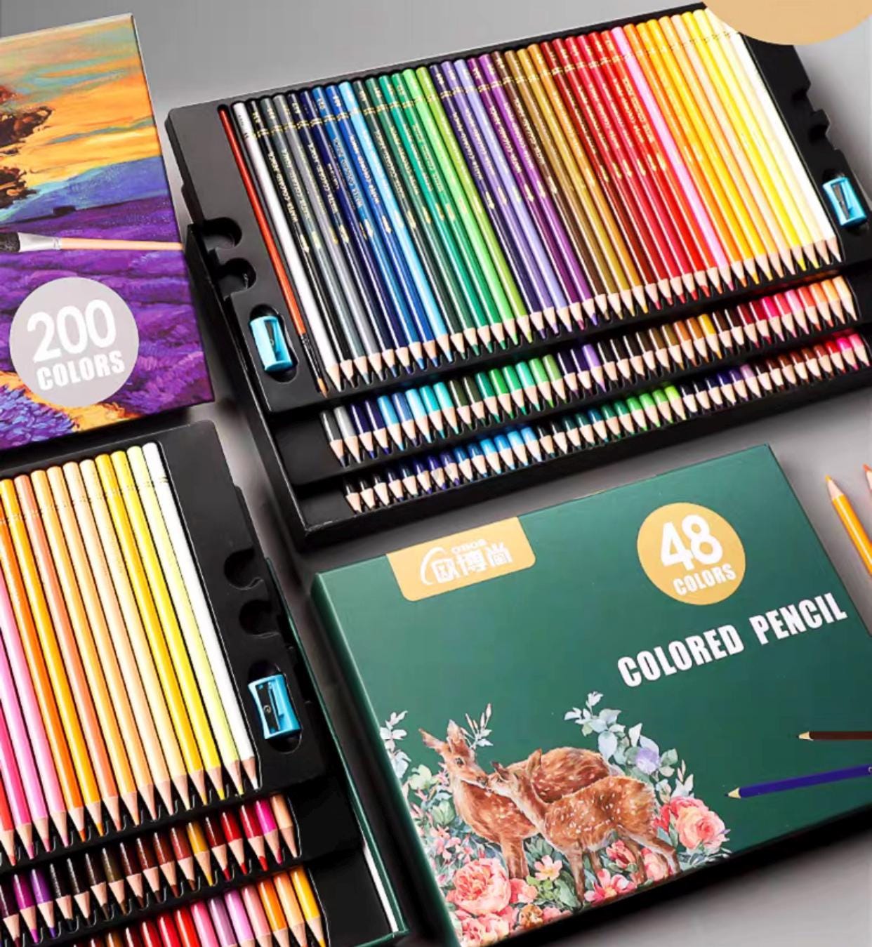 Premium Colored Pencil, 48/72/120pcs - Etsy