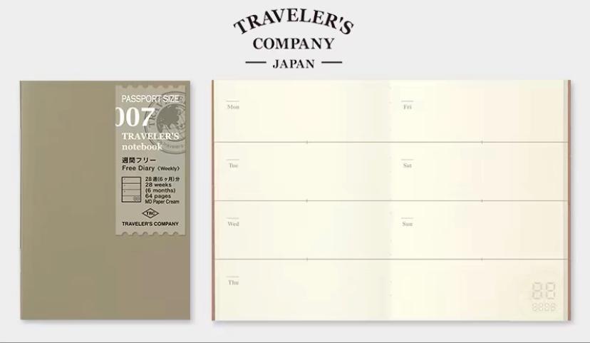 Midori Travelers Company Traveler's Notebook Kit Passport Size - Etsy